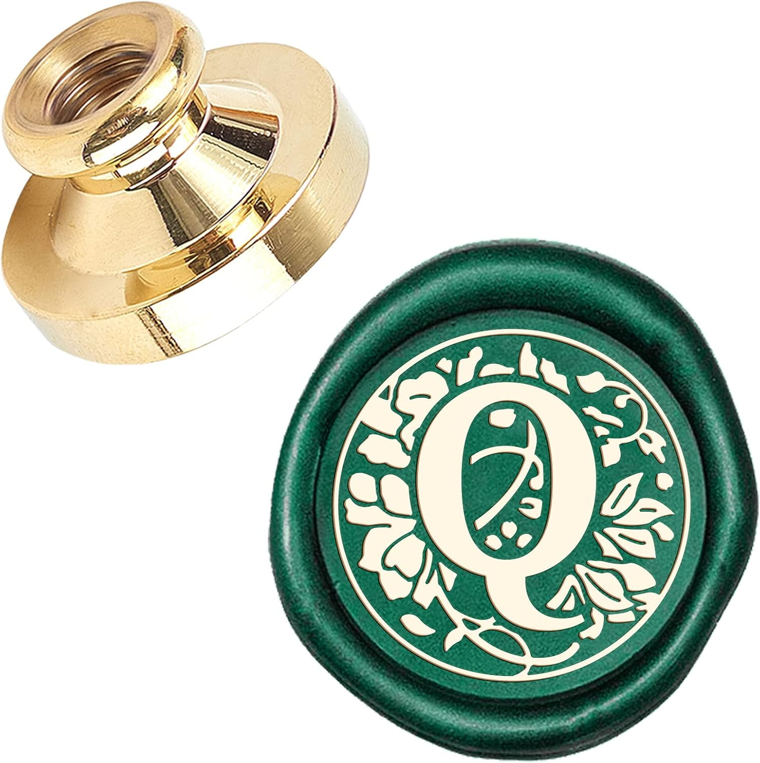 Letter Q Wax Seal Stamp Head Replacement Alphabet Letter Sealing Wax ...