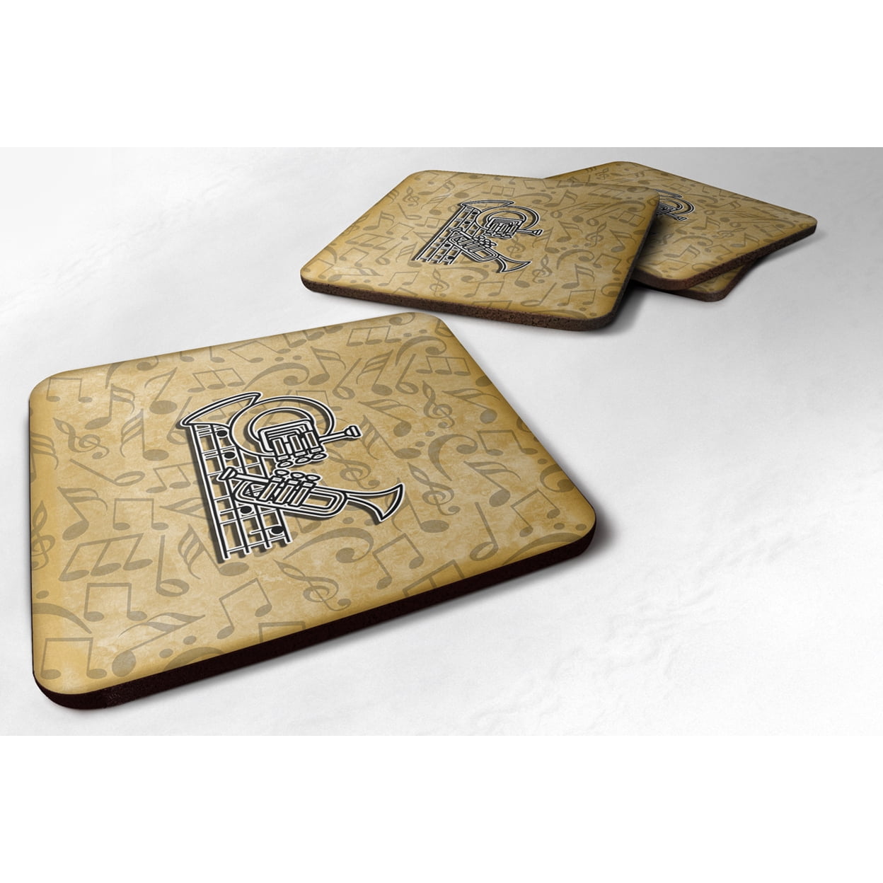 Letter R Musical Instrument Alphabet Foam Coaster Set of 4 - Walmart.com