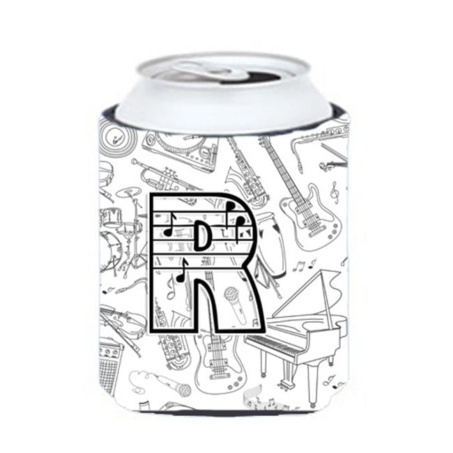 Letter R Musical Note Letters Can & Bottle Hugger - Walmart.com