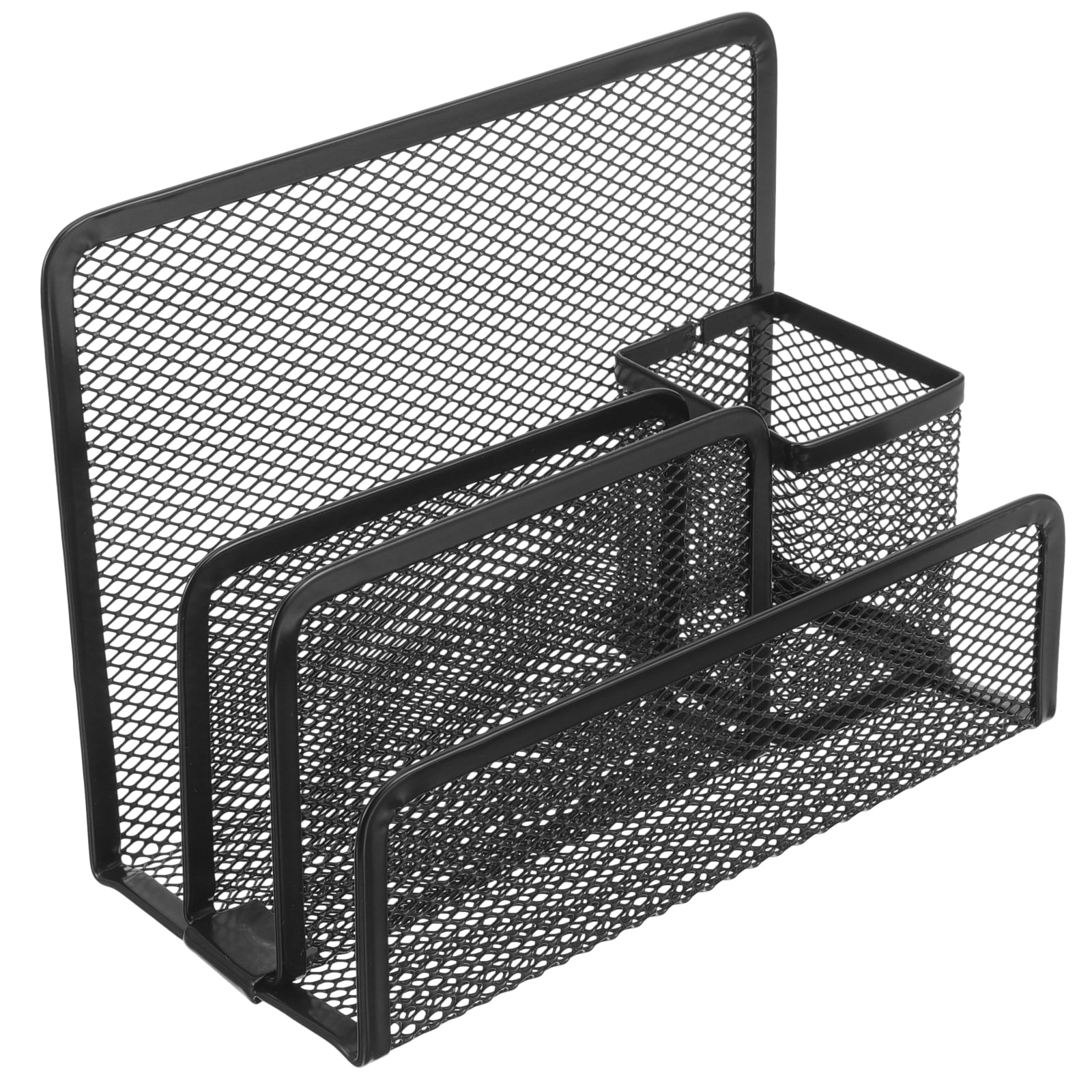 Letter Rack Document Bookend Metal Mesh File Holder Desktop Storage ...