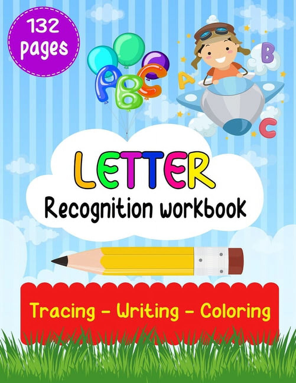 Letter Recognition Workbook: Letter Recognition Activities, Alphabet ...