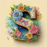 Letter S Diamond Art Painting Kit - Walmart.com