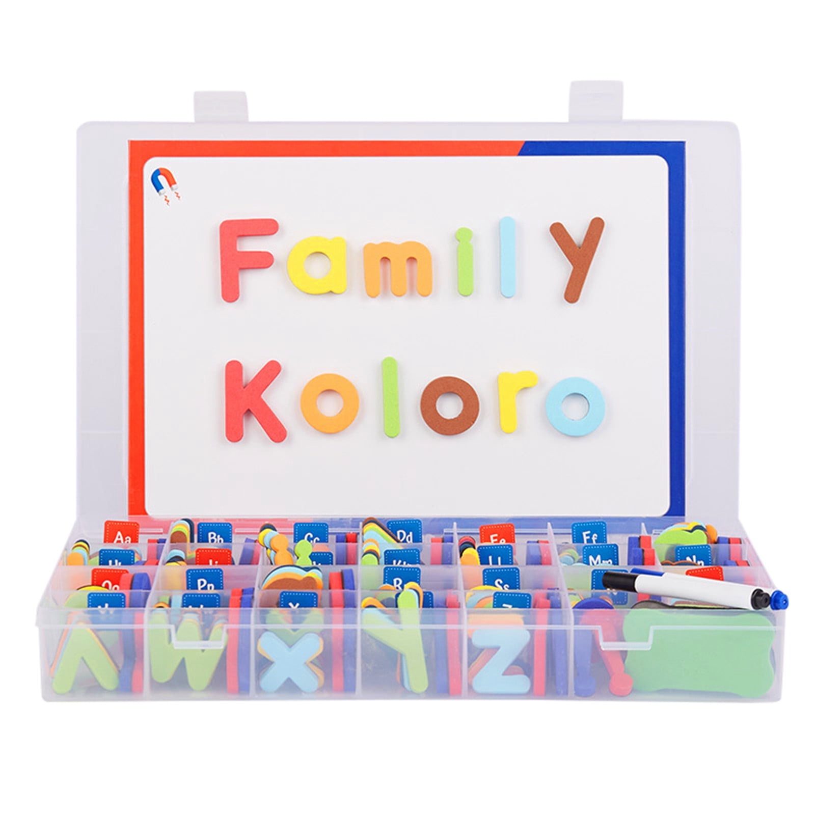 Letter Set 104/208 Pieces With Plate Foam Letters For Preschool ...