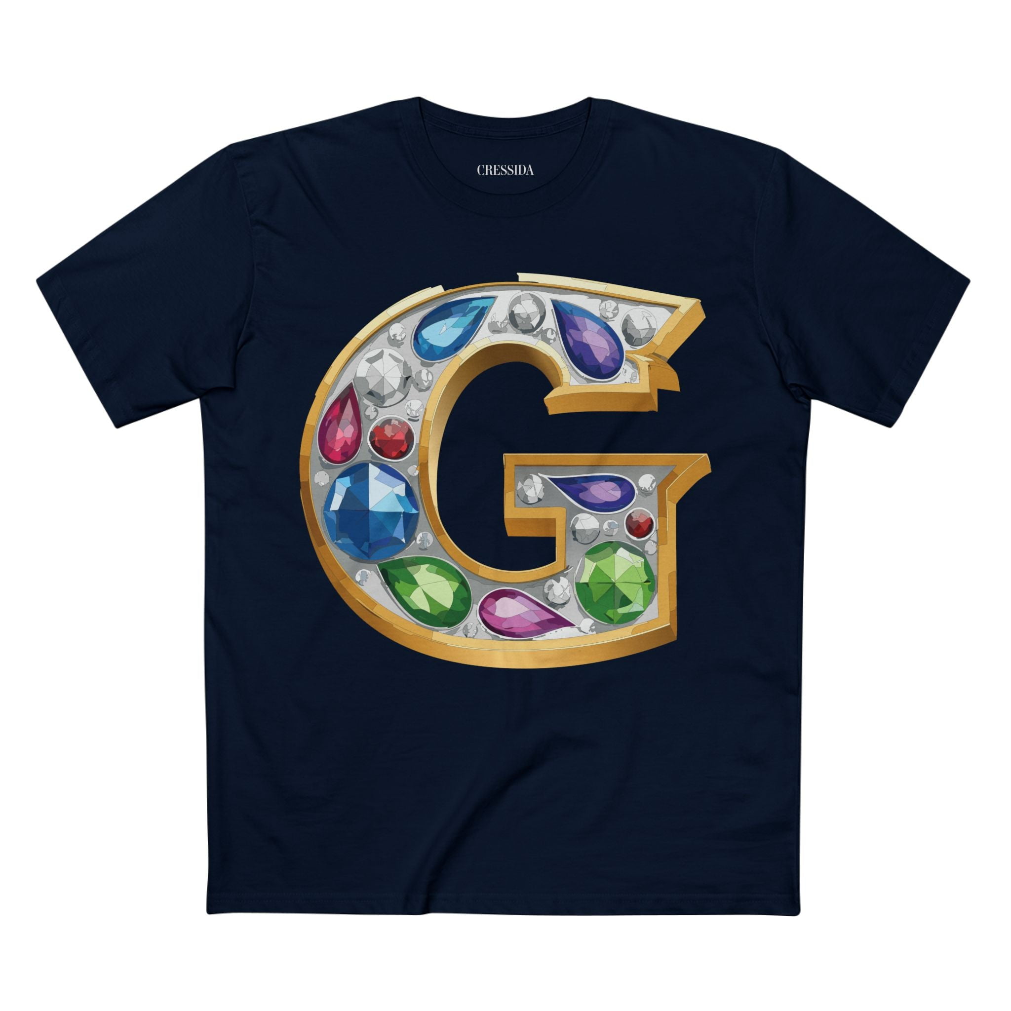 Letter Shirt, Shirt with Letters, Tee Shirt with Gold Letters - Walmart.com