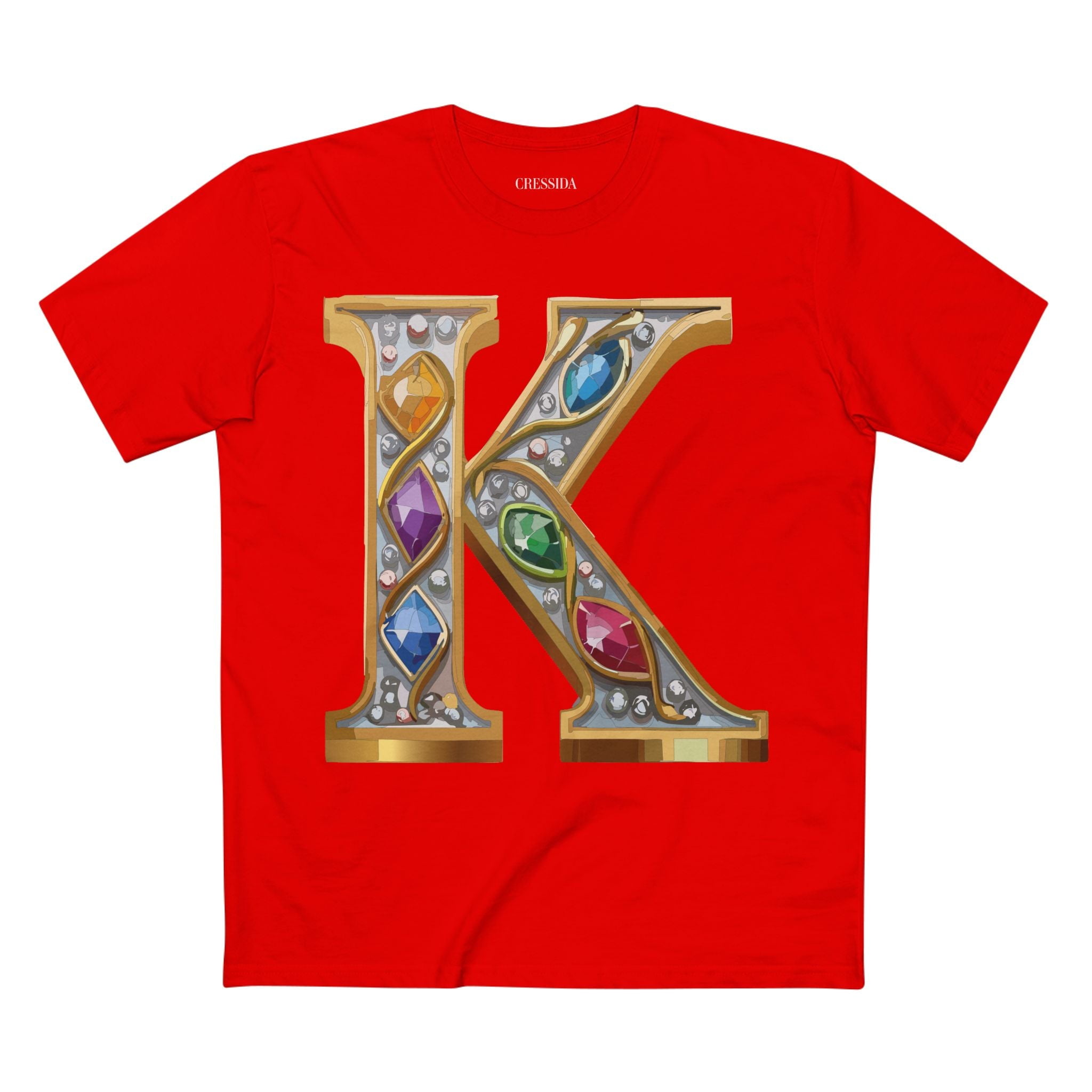 Letter Shirt, Shirt with Letters, Tee Shirt with Gold Letters - Walmart.com