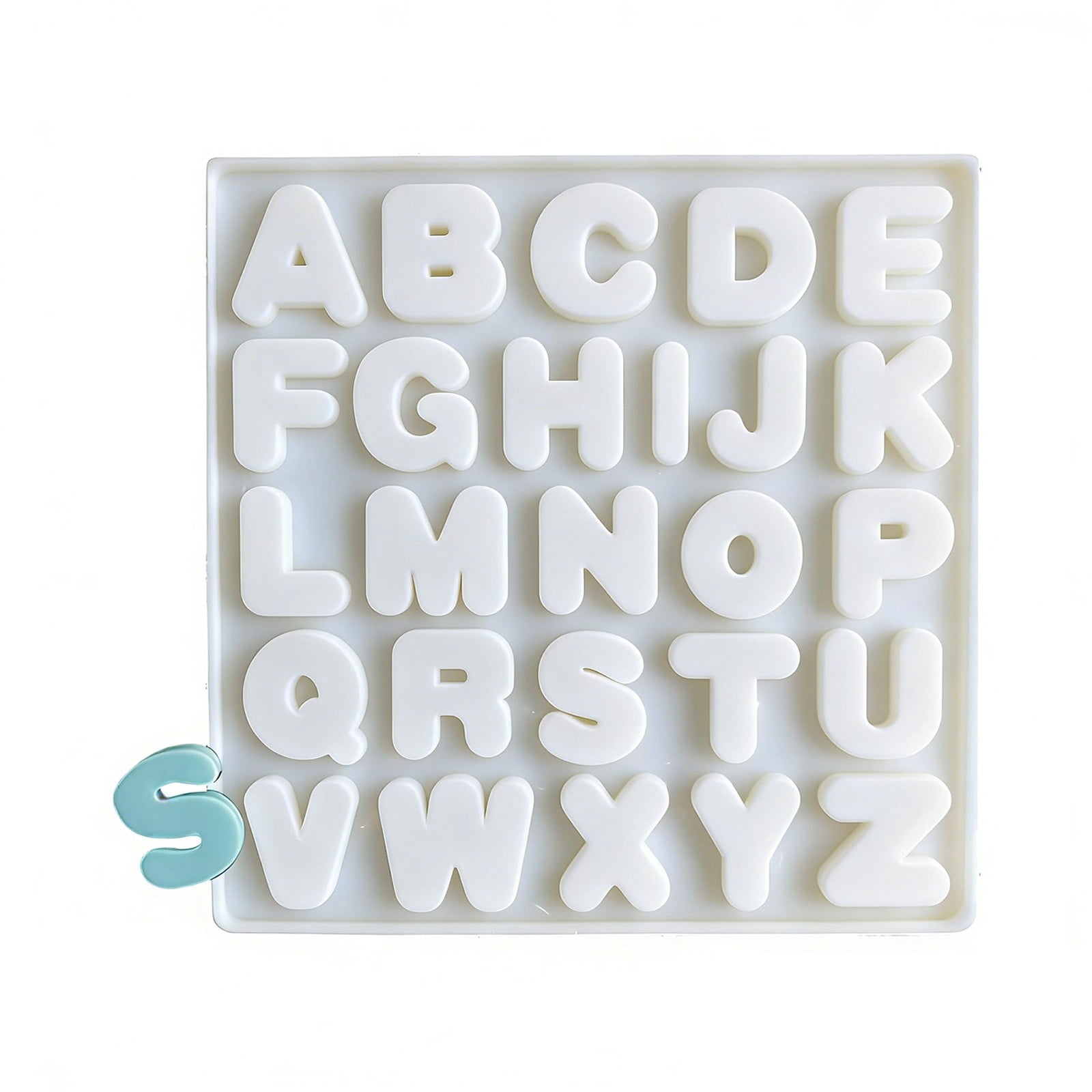 Letter Silicone Letter Candy and Number Molds. Reusable Chocolate ...
