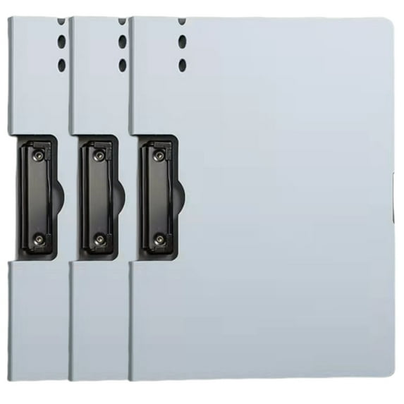 Letter Size Binder Punchless with Spring Action Clamp, Documents Folder ...