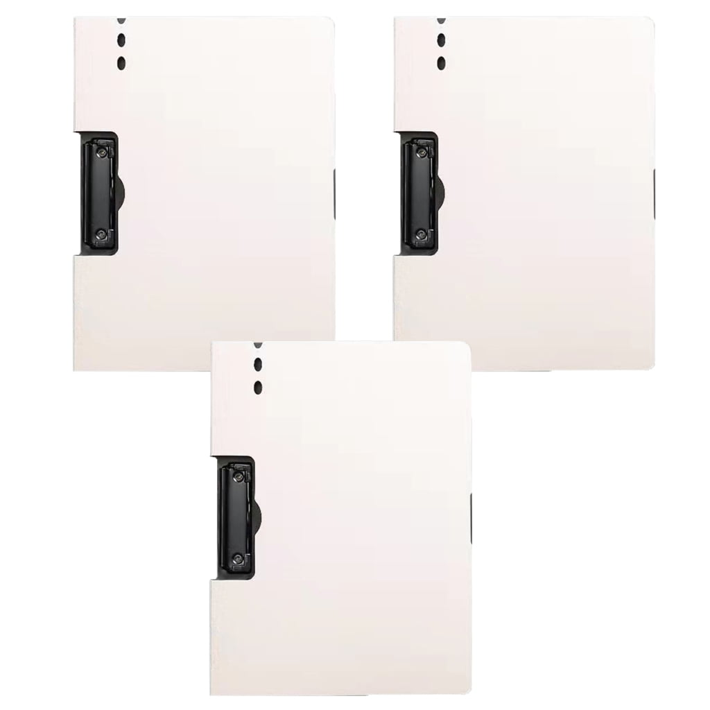 Letter Size Binder Punchless with Spring Action Clamp, Documents Folder ...