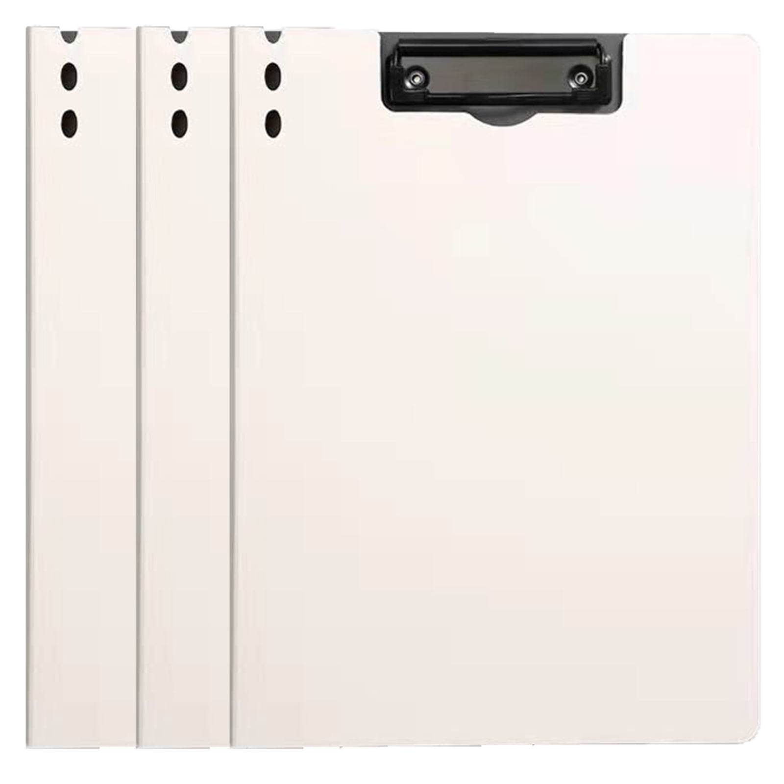 Letter Size Binder Punchless with Spring Action Clamp, Documents Folder ...