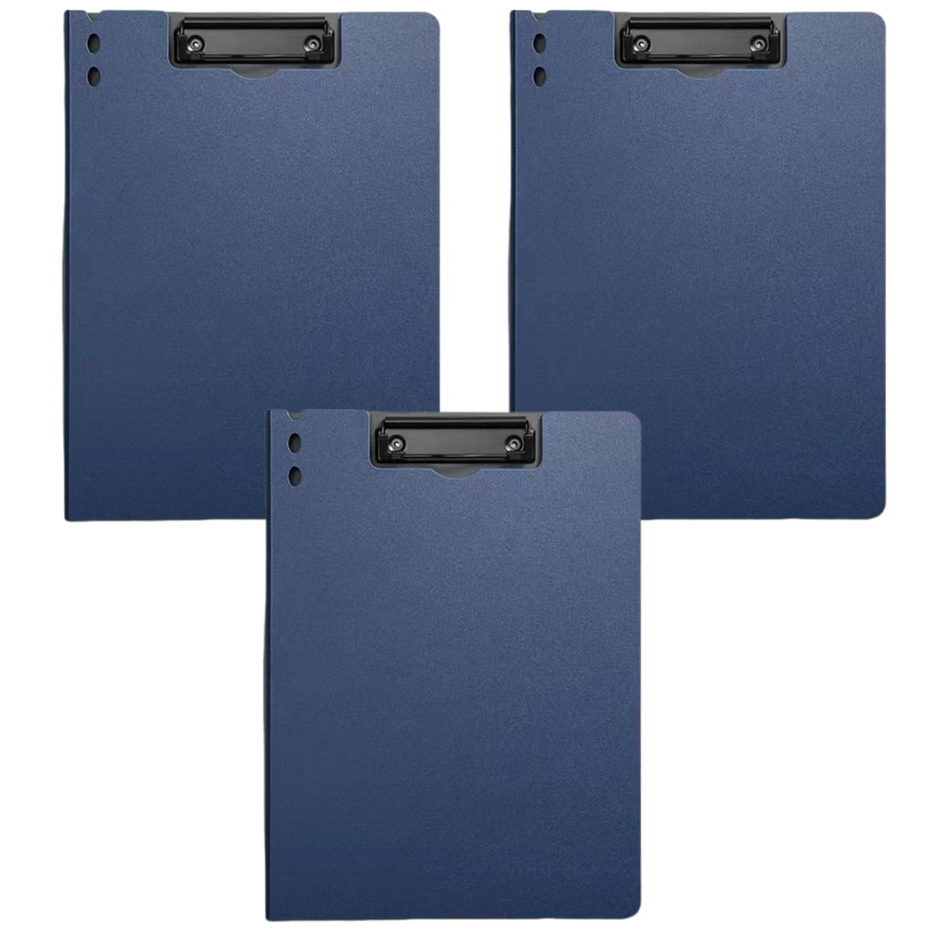 Letter Size Binder Punchless with Spring Action Clamp, Documents Folder ...