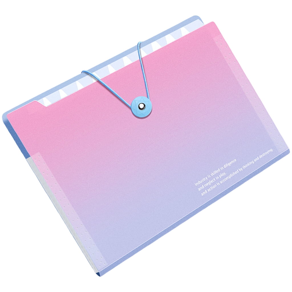 Letter Size Document Organiser Sorting Folder 12 Pockets Expanding File ...