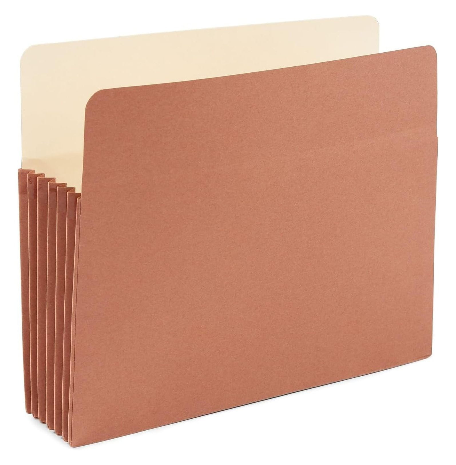 Letter Size File Folders, 5.25" Expandable, Brown - 10 Pack - Walmart.com