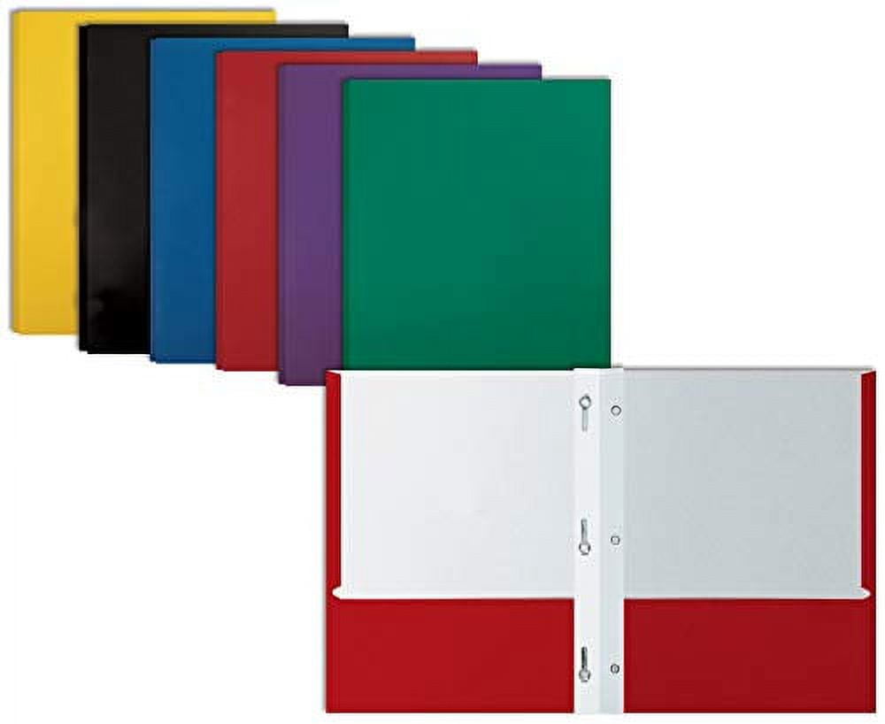 Letter Size Paper Portfolios by Better Office Products, Case of 100 ...