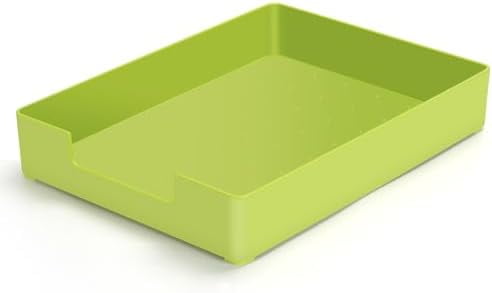 Letter-Size Tray Desk Letter Tray Paper Tray, Sturdy Heavy-Duty Plastic ...