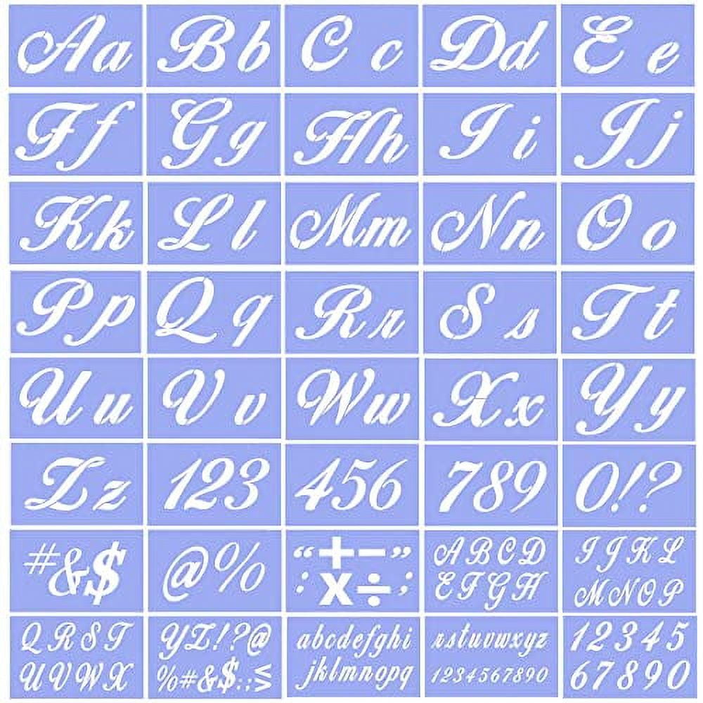 Cursive Numbers Font