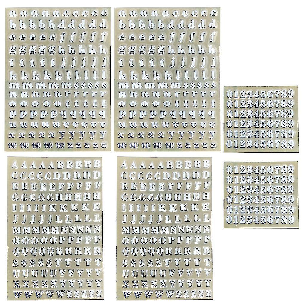 Letter Sticker Self Adhesive Letters Numbers Stickers For Grad Cap Arts ...