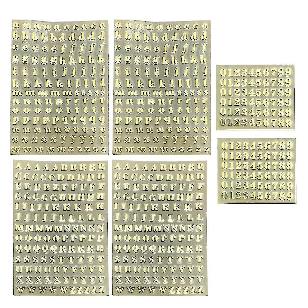 Letter Sticker Self Adhesive Letters Numbers Stickers For Grad Cap Arts ...