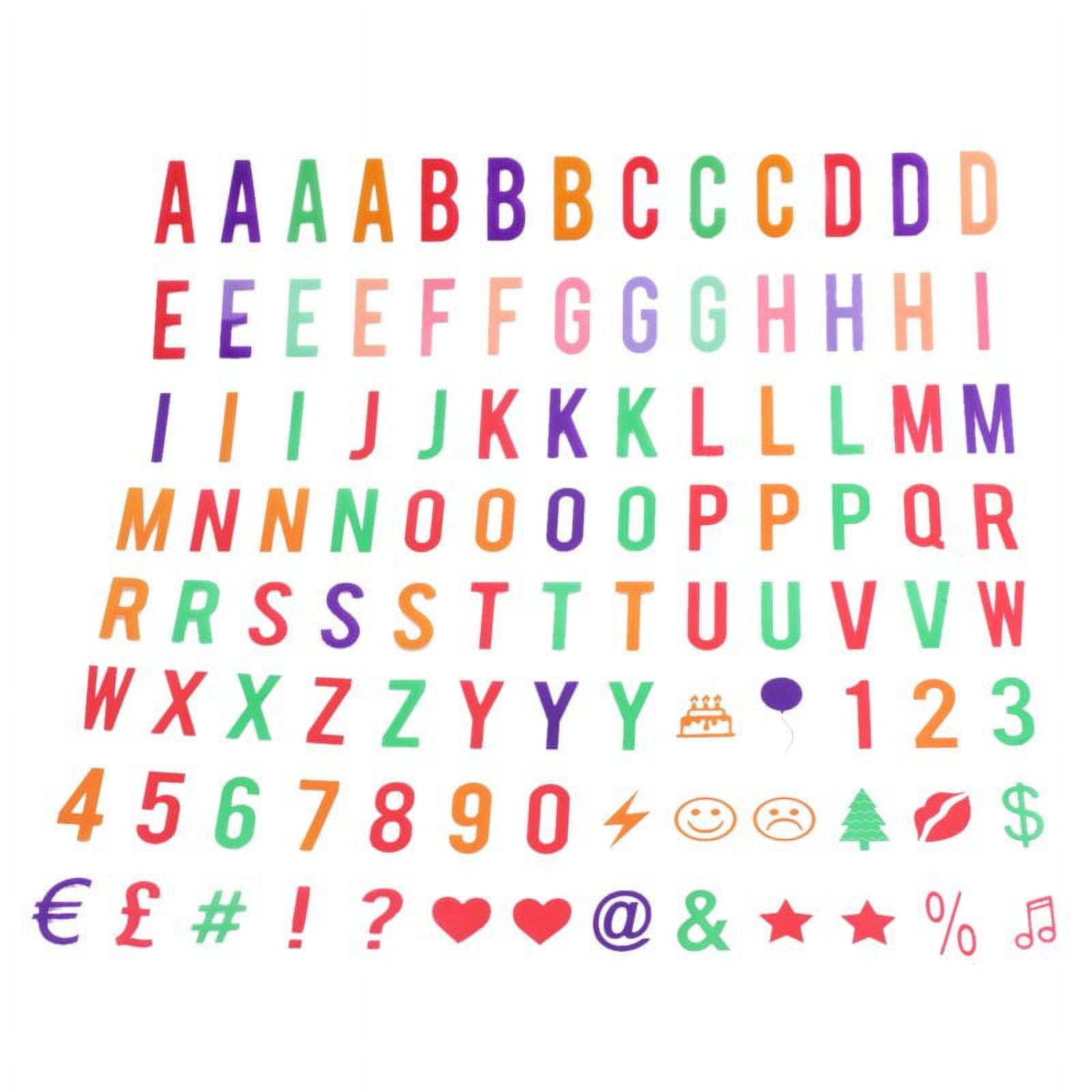 Letter & Symbol Pack For A4 Cinematic Light Up Sign Box Cinema LED ...