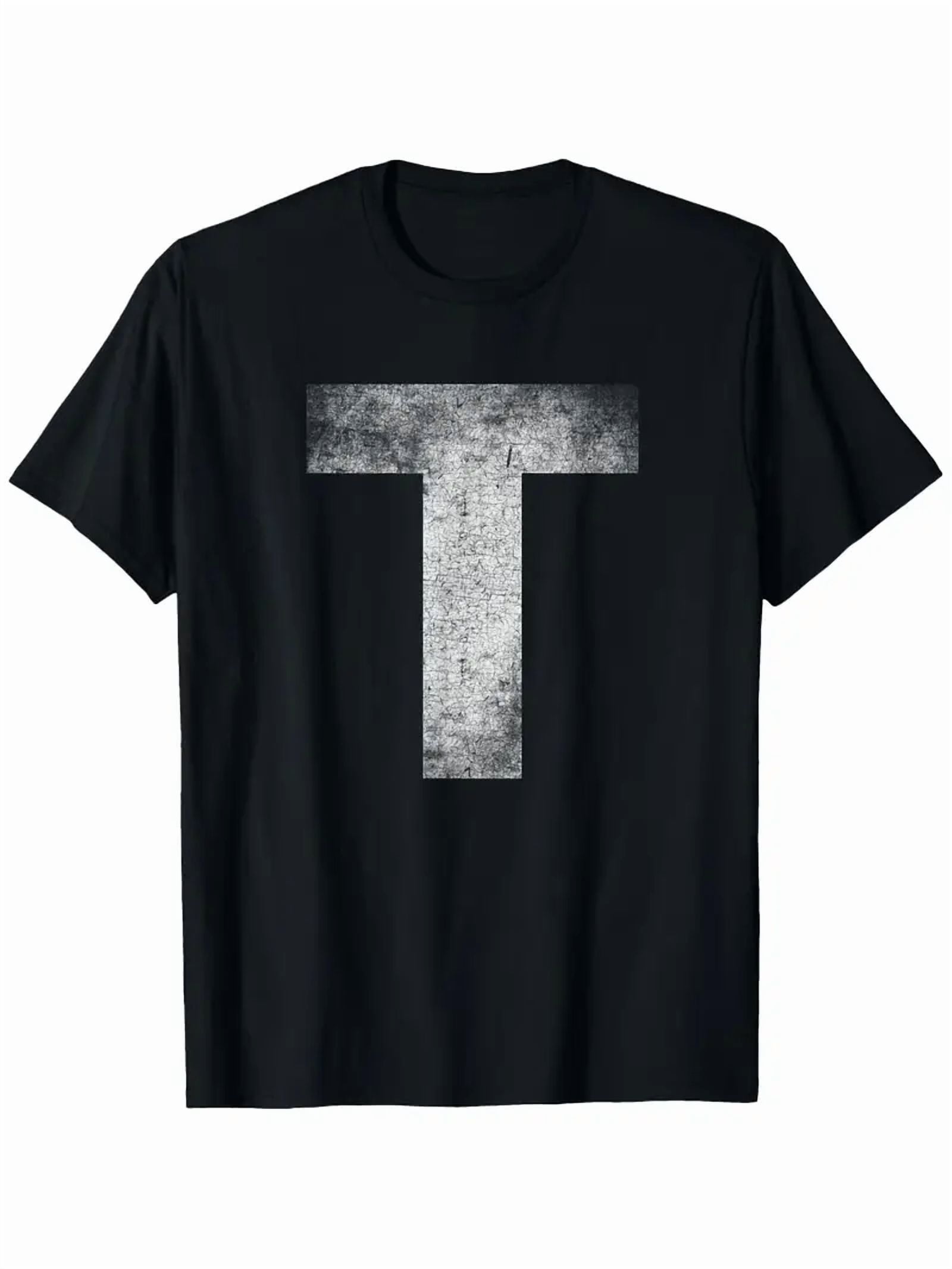 Letter T Capital Alphabet - T Initial Name Letter T T-Shirt - Walmart.com