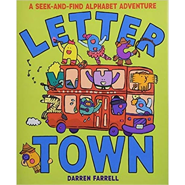 Pre-Owned Letter Town: A Seek-And-Find Alphabet Adventure ...