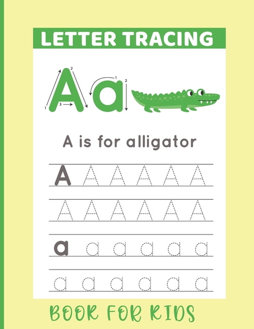 Letter Tracing Book For Kids: Alphabet Letter Tracing Book for Pre K ...
