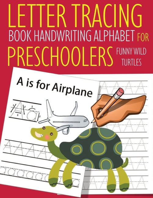 Letter Tracing Book Handwriting Alphabet for Preschoolers Funny WILD ...
