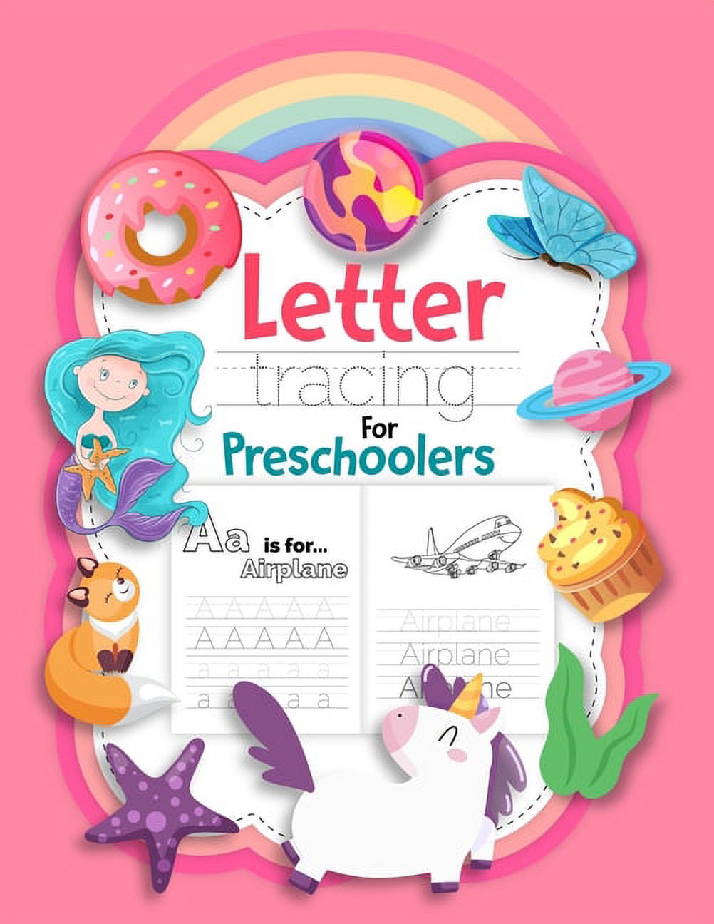 Letter Tracing Book for Preschoolers: Alphabet Learning Kindergarten ...