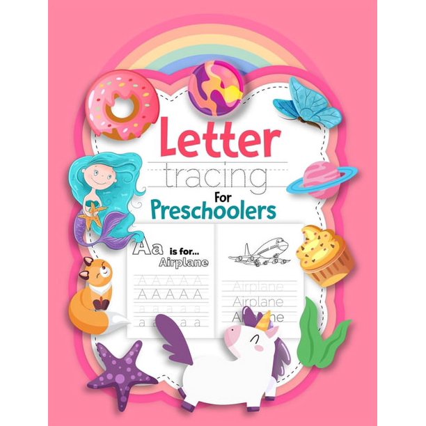 Letter Tracing Book for Preschoolers : Alphabet Learning Kindergarten ...