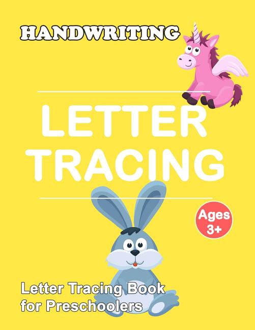 Wipe Clean Letter Tracing Book for Preschoolers: Trace Letters Of The ...