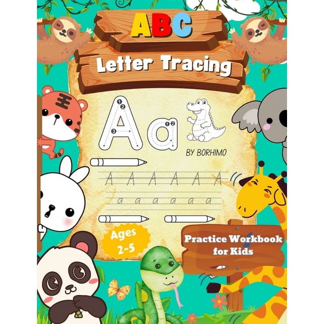 Letter Tracing Book for Kids 3-5 Years Old: Big Letter Tracing Book for ...