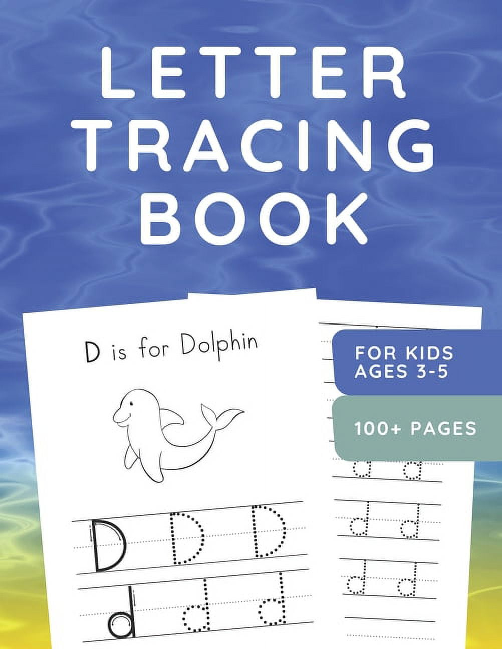 Letter Tracing Book for Kids Ages 3-5: ABC Handwriting Practice ...