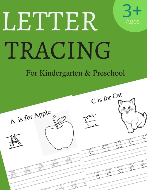Letter Tracing For Kindergarten and Preschool : Kids learning activity ...