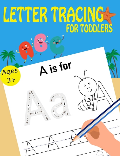Learn Handwriting: Letter Tracing For Toddlers (Paperback) - Walmart.com