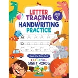 Letter Tracing and Handwriting Practice Book: Trace Letters and Numbers ...