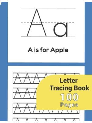 Letter Tracing : Letter Tracing Paper-Perfect For Kids Letter Tracing ...