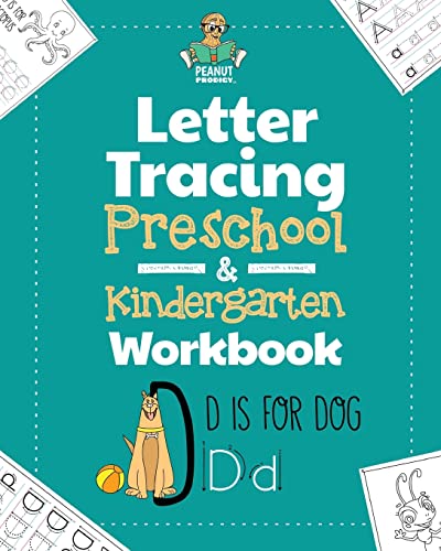 Pre-Owned Letter Tracing Preschool & Kindergarten Workbook: Learning ...
