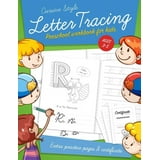Letter Tracing Preschool workbook for kids ages 3-5 : Learn to write ...