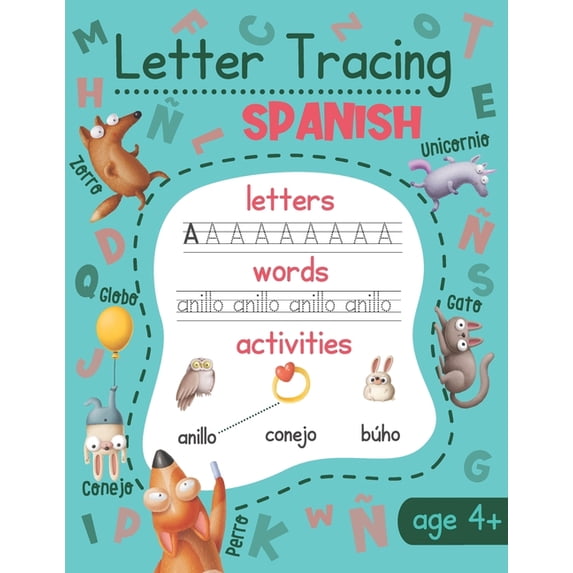 Letter Tracing: Spanish: Spanish Handwriting Practice - Spanish ...