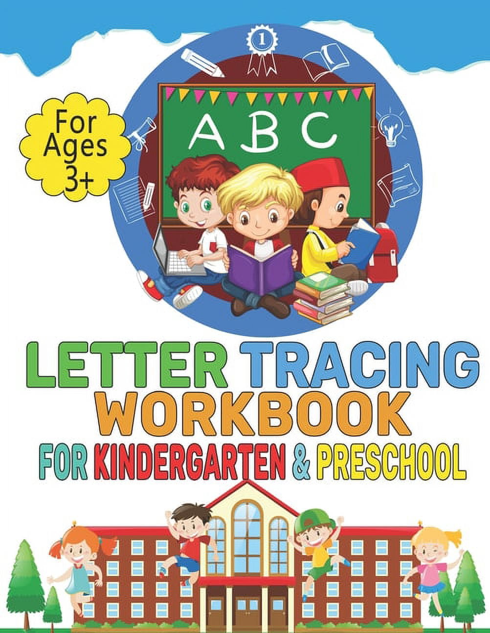 Letter Tracing Workbook For Kindergarten And Preschool : Tracing ...