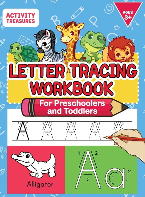 Letter Tracing Workbook For Preschoolers And Toddlers: A Fun ABC ...