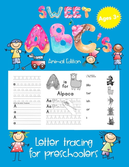 Letter Tracing for Preschoolers: ABC Writing Practice Workbook for Pre ...
