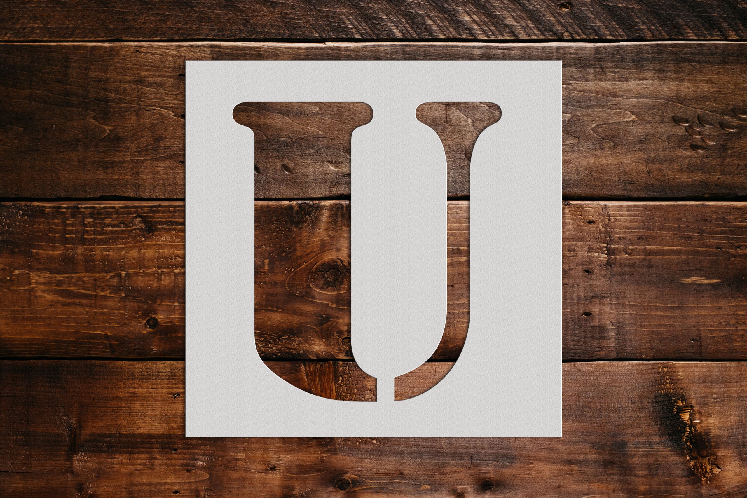 Letter U Stencil - Art and Wall Stencils (36"x36") - Walmart.com