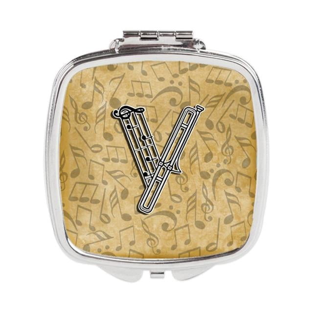 Letter V Musical Instrument Alphabet Compact Mirror - Walmart.com