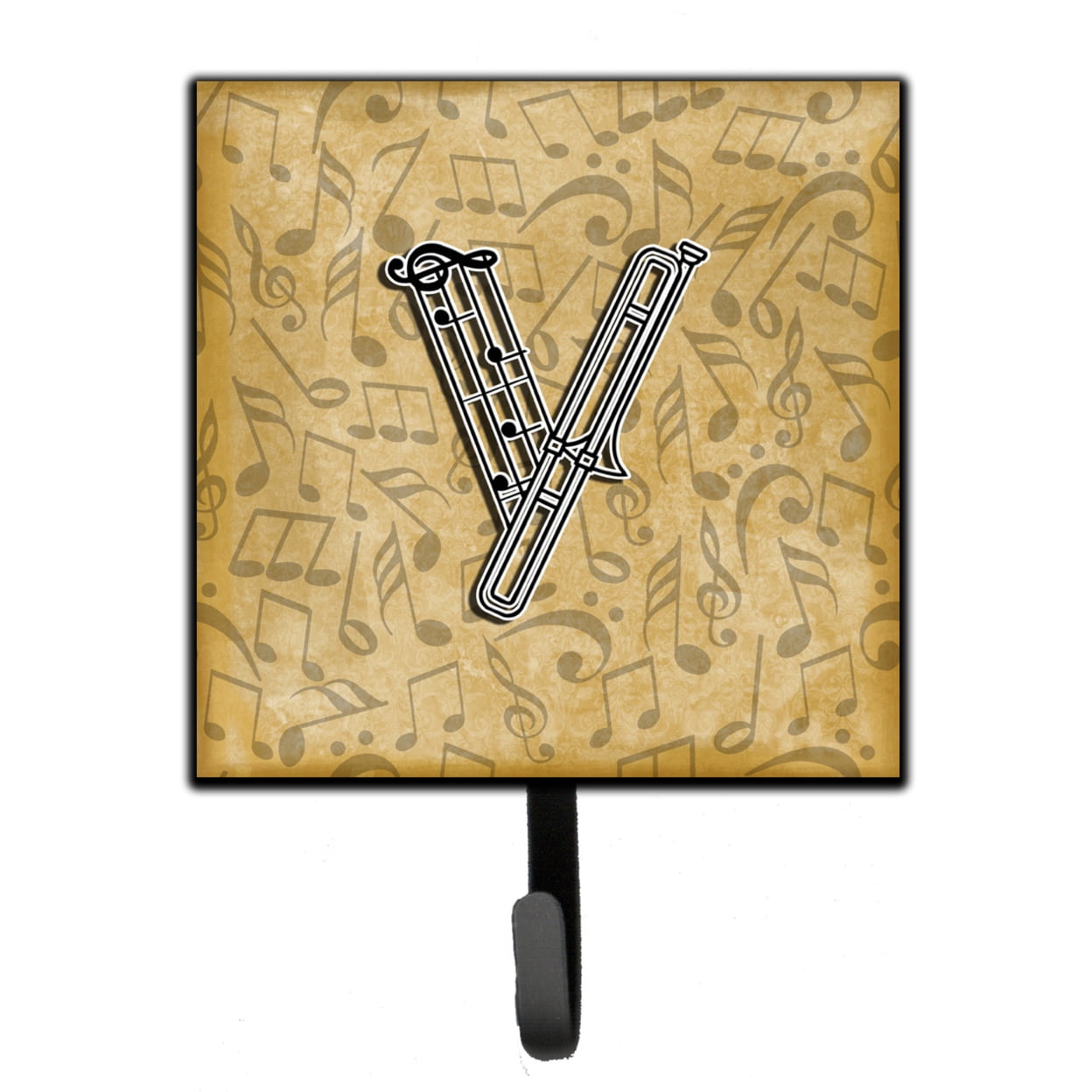 Letter V Musical Instrument Alphabet Leash or Key Holder - Walmart.com