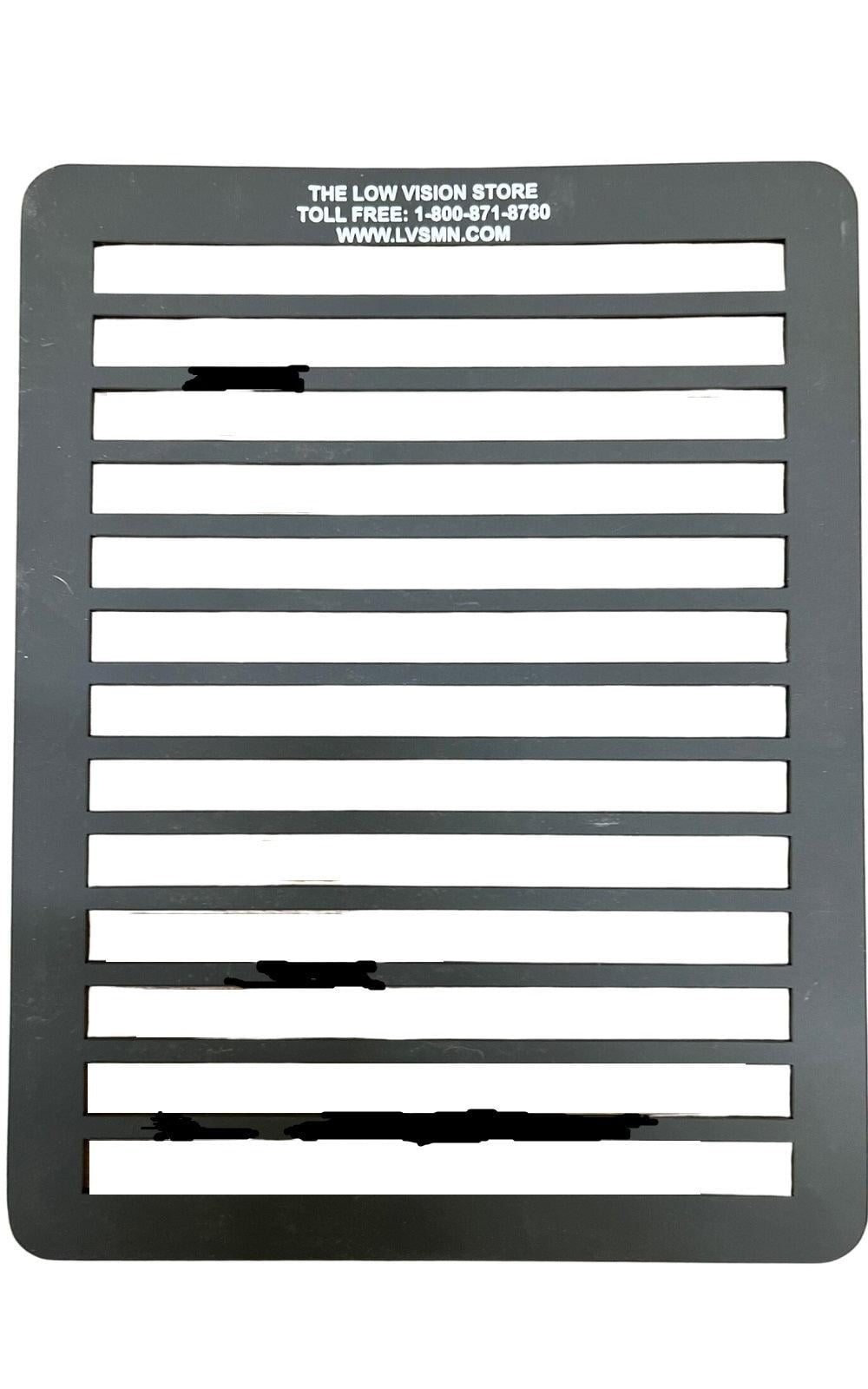 Letter Writing Guide Openings are 7"w x1/2 H - Walmart.com