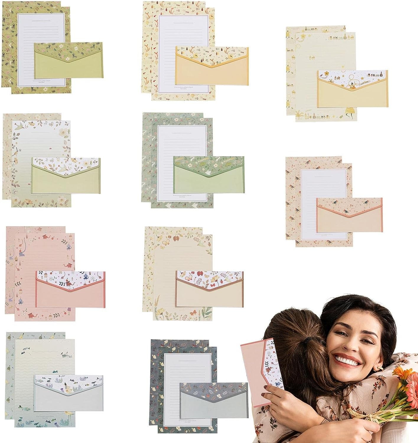 Letter Writing Paper And Envelopes Set,Paper For Letter Writing A5 ...