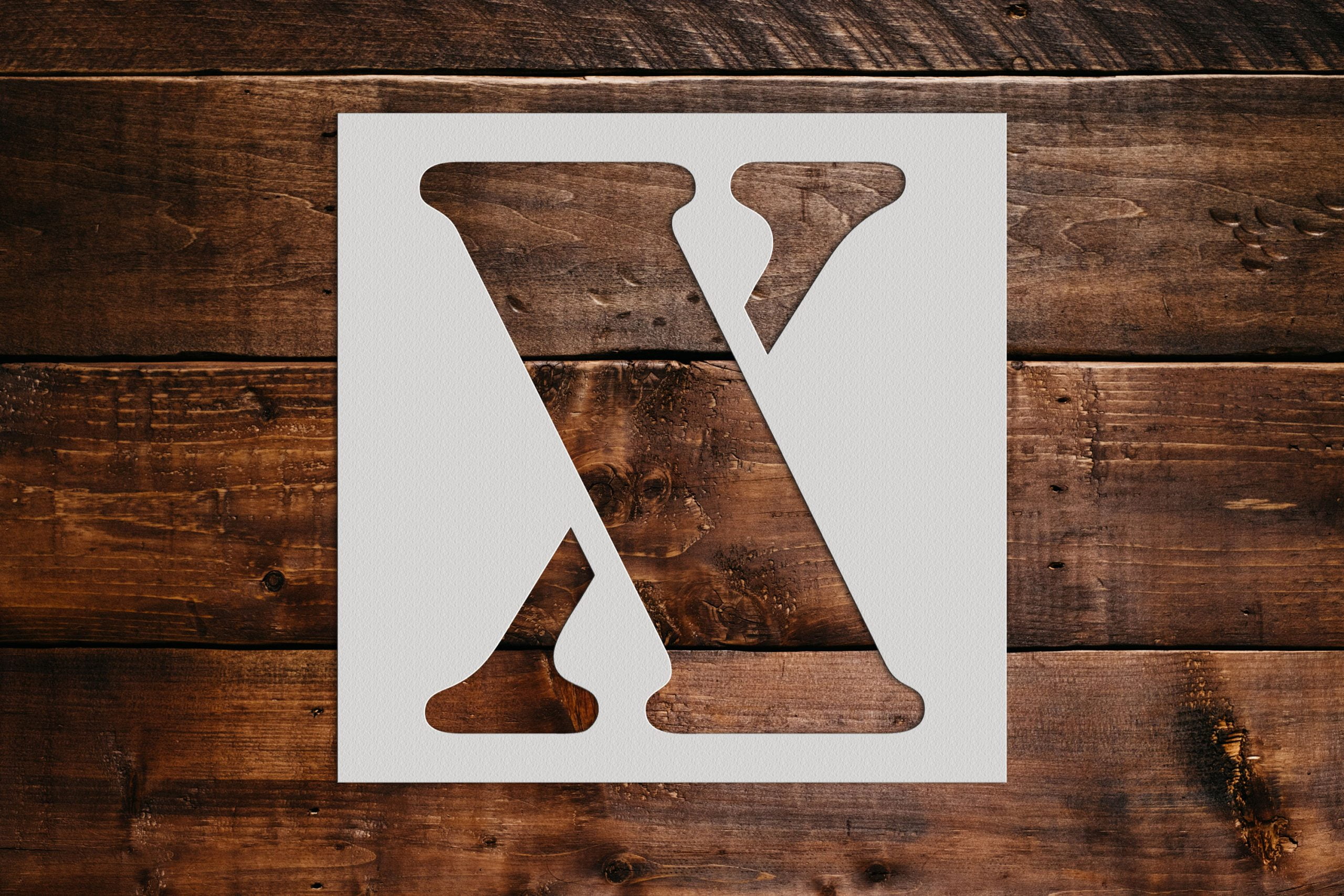 Letter X Stencil - Art and Wall Stencils (6"x6") - Walmart.com