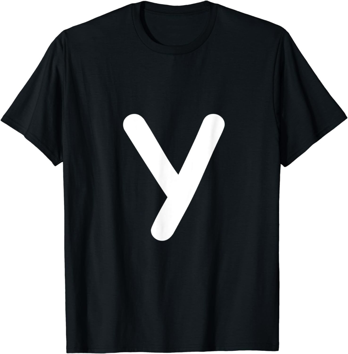 Letter Y Capital Alphabet Monogram Initial Comic Sans T-Shirt - Walmart.com