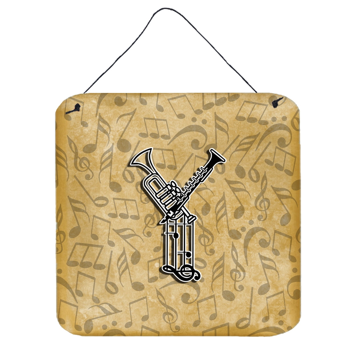 Letter Y Musical Instrument Alphabet Wall or Door Hanging Prints ...
