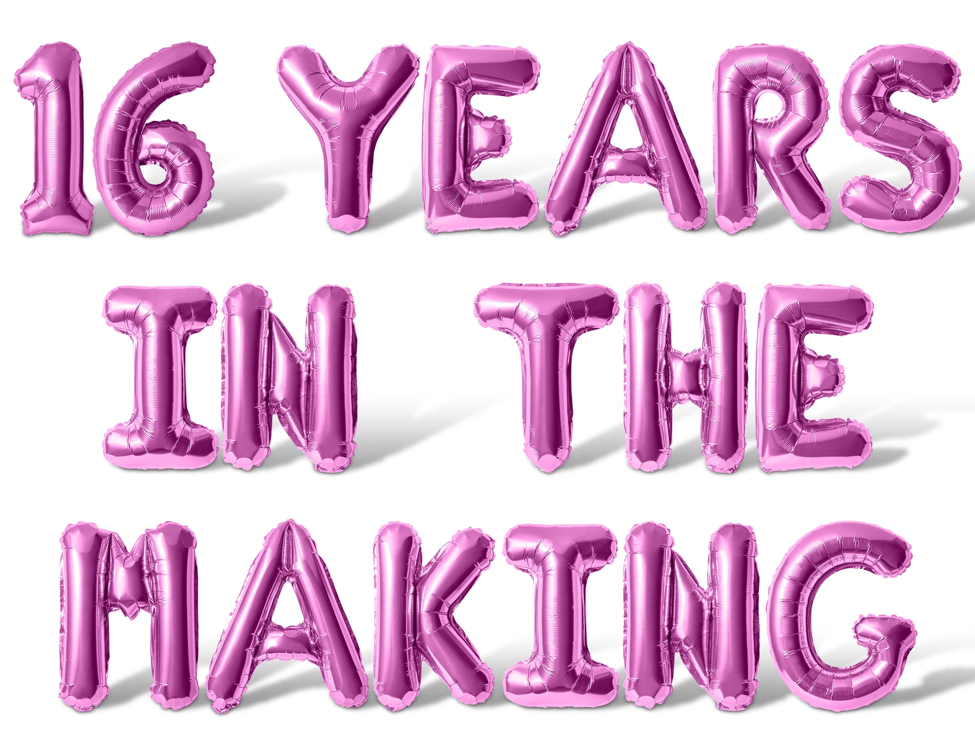 Letter and Number Balloons - 16 YEARS IN THE MAKING 16" Inch Alphabet ...